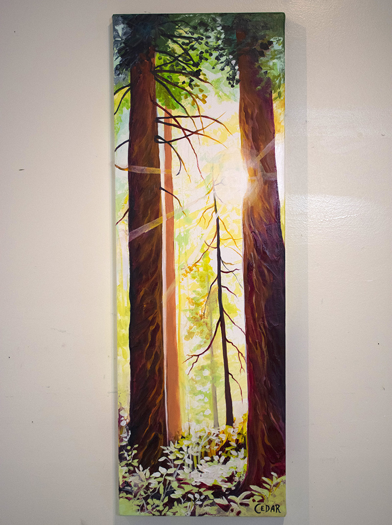 Forest Perspective - Art by Cedar Lee