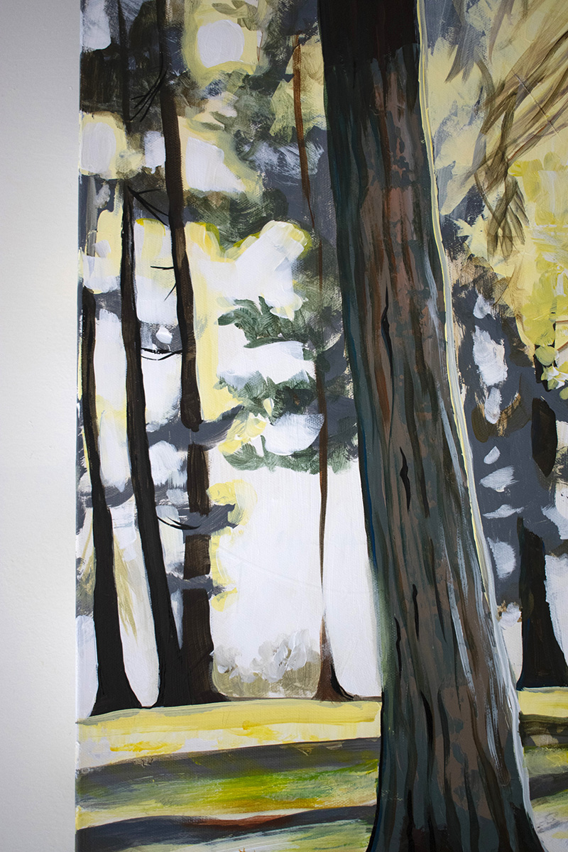 Painting Of Sun Through Trees Bold Modern Nature Art New Day Art painting-of-sun-through-trees-bold-modern-nature-art-new-day-art