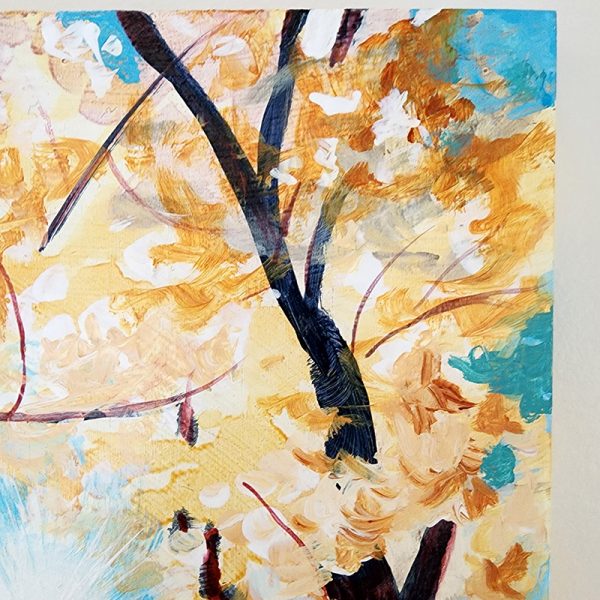 Mini Paintings of Unforgettable Moments | Heat From the Sky | Yellow ...