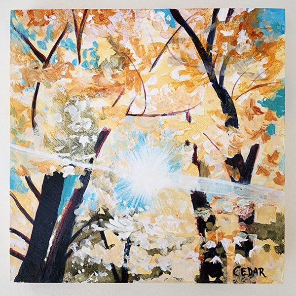 Mini Paintings of Unforgettable Moments | Heat From the Sky | Yellow ...